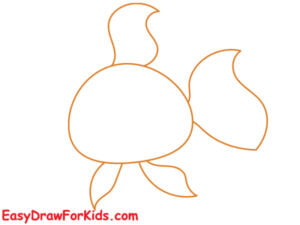 How To Draw A Goldfish - 7 Steps (With Pictures)