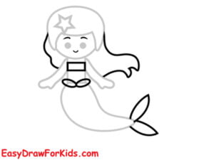 How To Draw A Mermaid - 4 Ways (With Pictures)