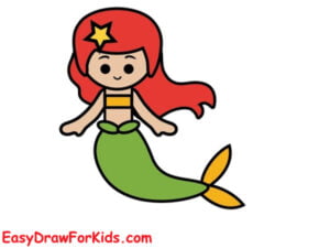 How To Draw A Mermaid - 4 Ways (With Pictures)