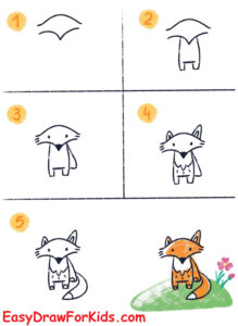 How To Draw A Fox – 7 Ways (With Pictures)