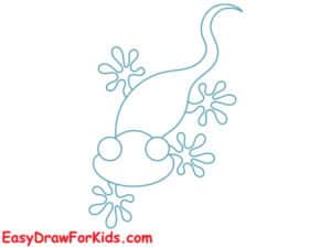How To Draw A Gecko – 7 Steps (With Pictures)