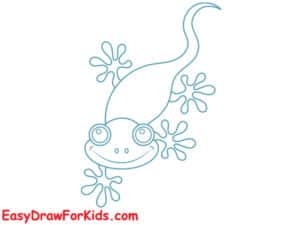 How To Draw A Gecko – 7 Steps (With Pictures)