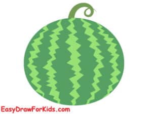 How To Draw A Watermelon – 5 Ways (With Pictures)