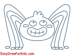 How To Draw A Spider – 4 Ways (With Pictures)