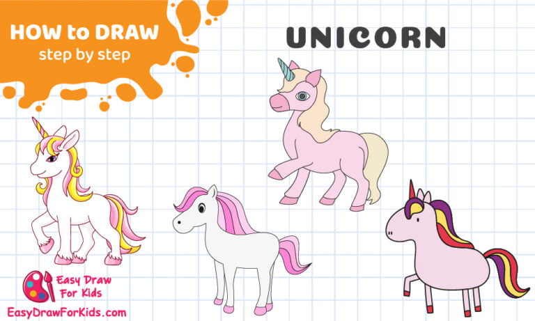 How To Draw A Unicorn – 5 Ways (With Pictures)