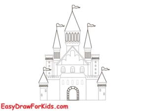 How To Draw A Castle - 4 Ways (With Pictures)