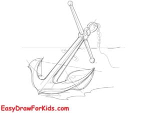 How To Draw An Anchor – 3 Ways (With Pictures)