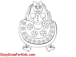 How To Draw A Doll - 3 Ways (With Pictures)