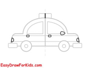 How To Draw A Police Car - 2 Ways (With Pictures)