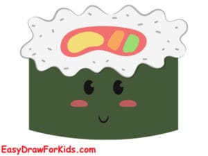 How To Draw Sushi - 7 Ways (With Pictures)