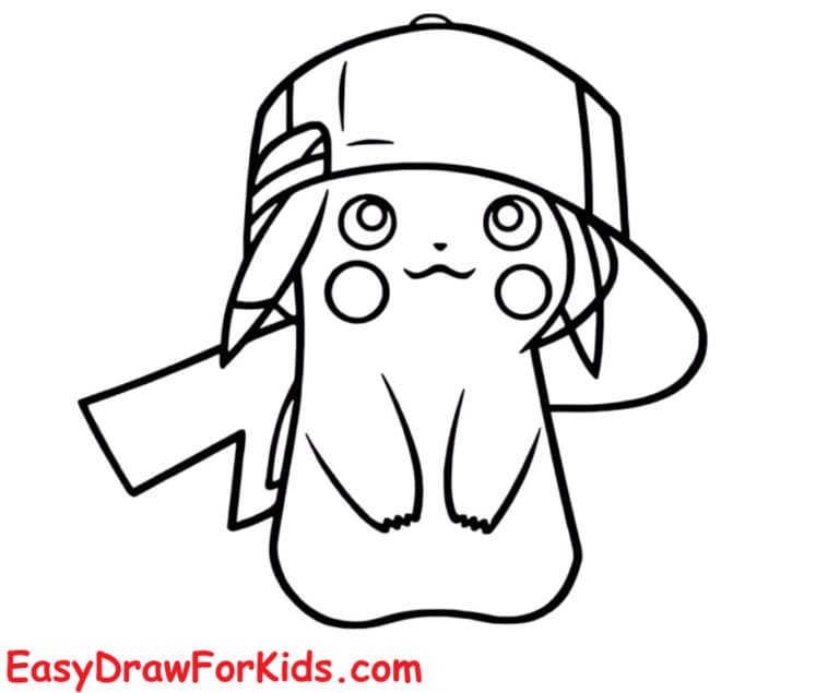 How To Draw Pikachu – 6 Ways (With Pictures)