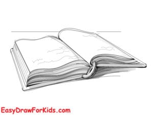 How To Draw A Book - 3 Ways (With Pictures)