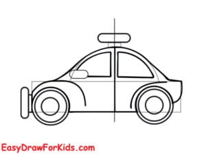 How To Draw A Police Car - 2 Ways (With Pictures)