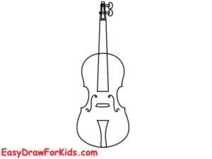 How To Draw A Violin - 2 Ways (With Pictures)