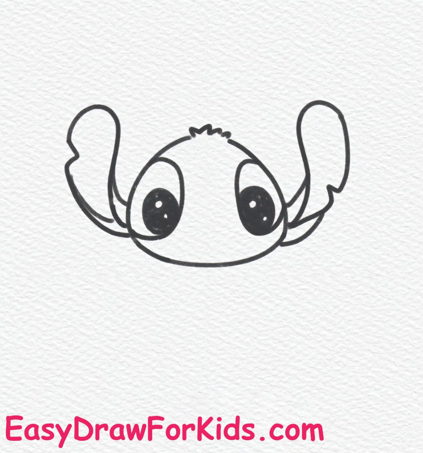 How To Draw Stitch - 3 Ways (With Pictures)