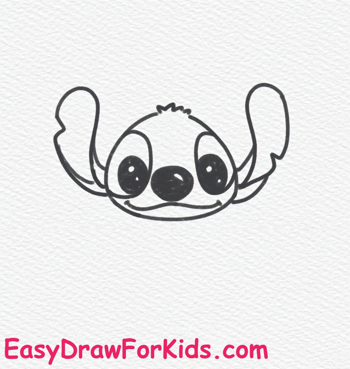 How To Draw Stitch - 3 Ways (With Pictures)