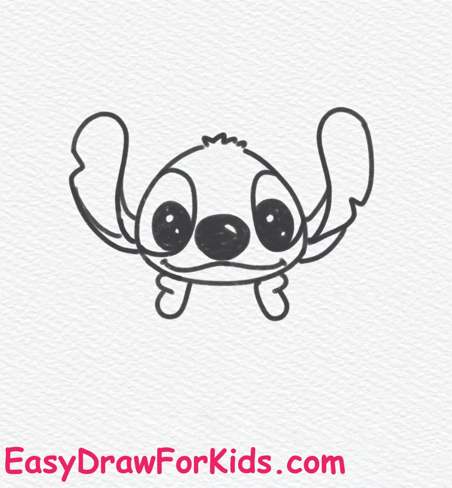How To Draw Stitch - 3 Ways (With Pictures)