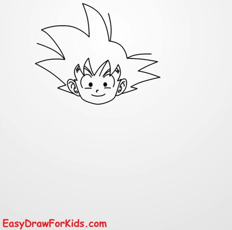 How To Draw Goku - 4 Ways (With Pictures)