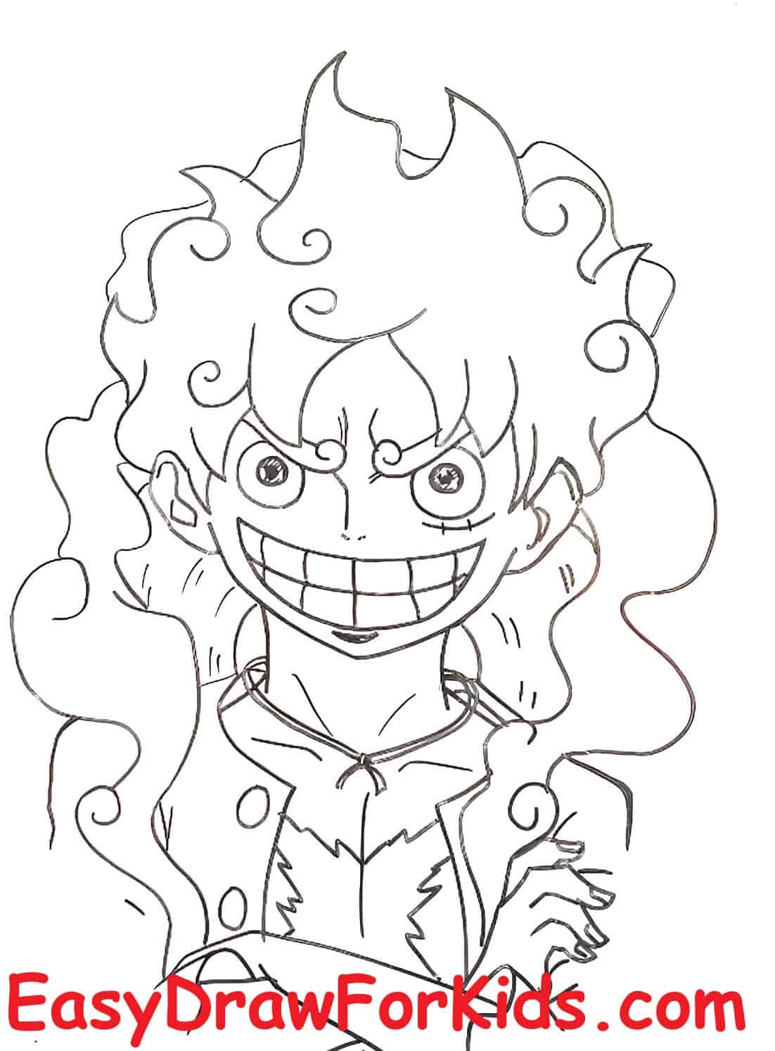 How To Draw Luffy - 3 Ways (With Pictures)
