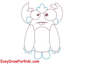 How To Draw A Monster – 2 Ways (With Pictures)