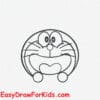 How To Draw Doraemon - 2 Ways (With Pictures)