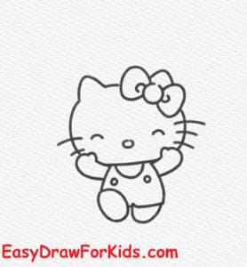 How To Draw Hello Kitty – 4 Ways (With Pictures)