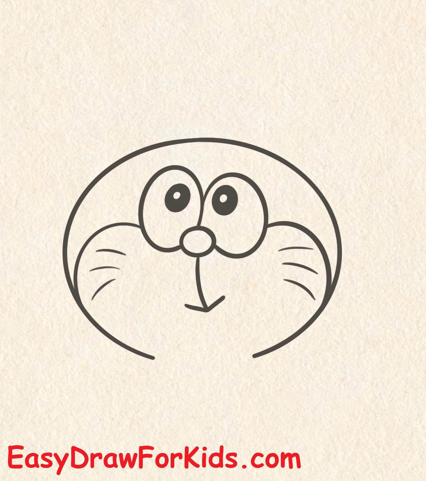 How To Draw Doraemon - 2 Ways (With Pictures)