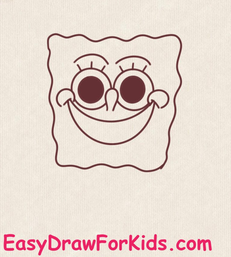 How To Draw SpongeBob SquarePants - 5 Ways (With Pictures)