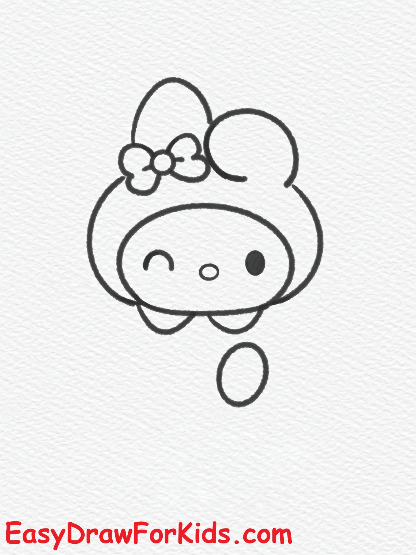 How To Draw My Melody – 5 Ways (With Pictures)