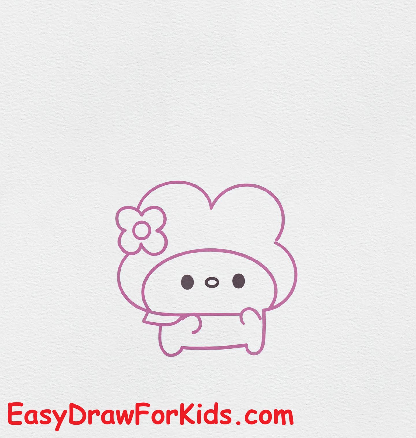 How To Draw My Melody – 5 Ways (With Pictures)