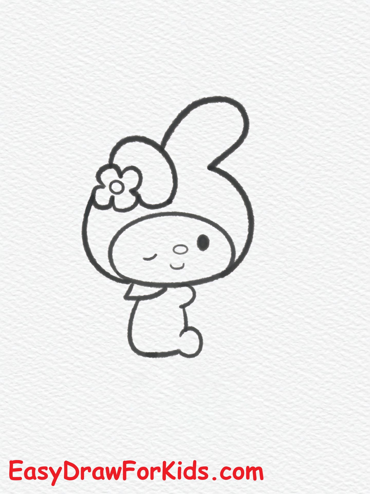 How To Draw My Melody – 5 Ways (With Pictures)