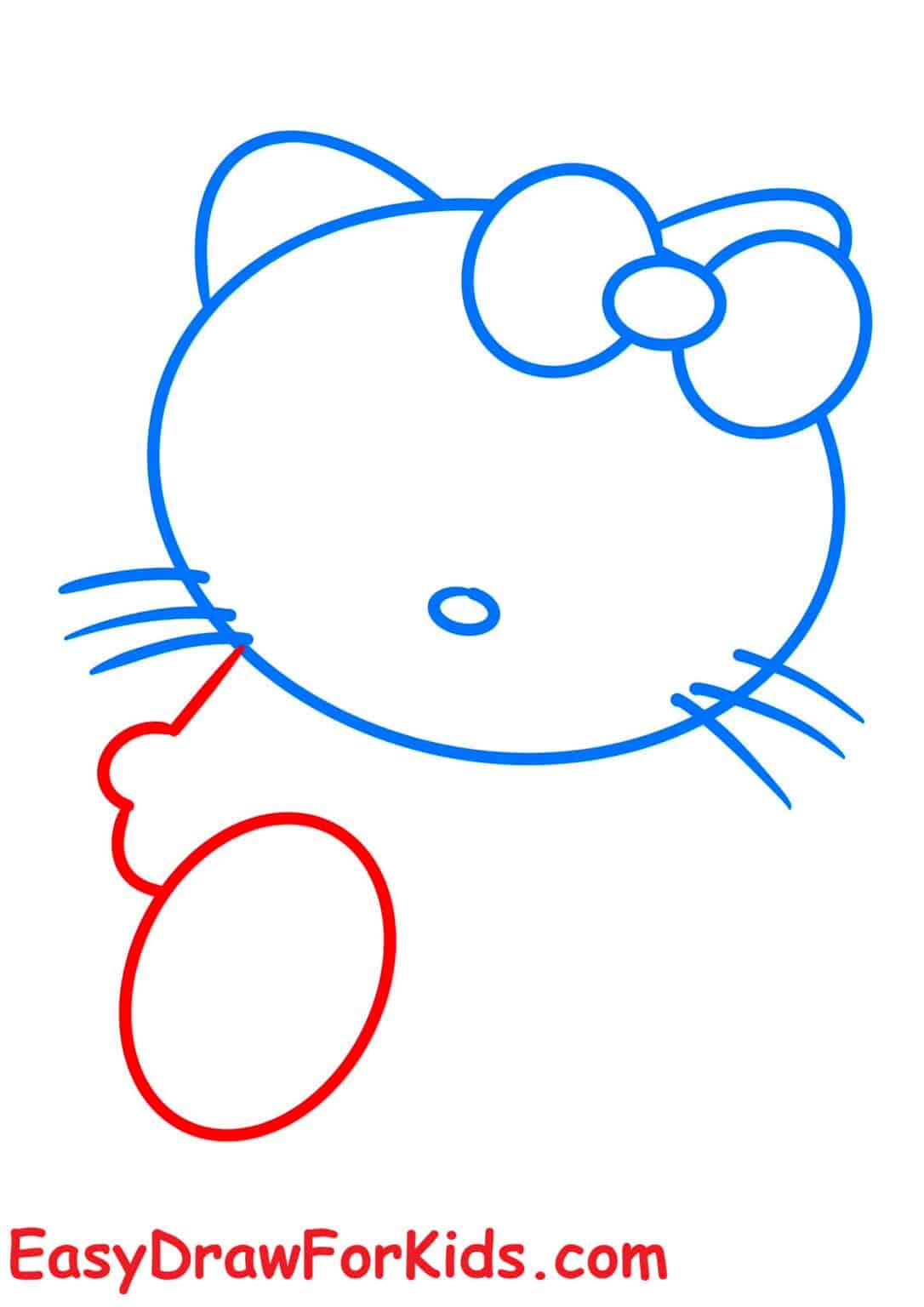 How To Draw Hello Kitty – 4 Ways (With Pictures)