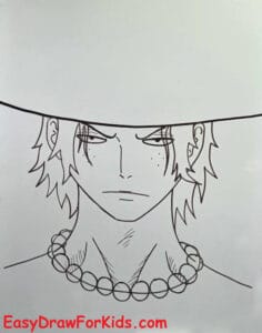 How To Draw Portgas D. Ace From One Piece – 2 Ways (With Pictures)