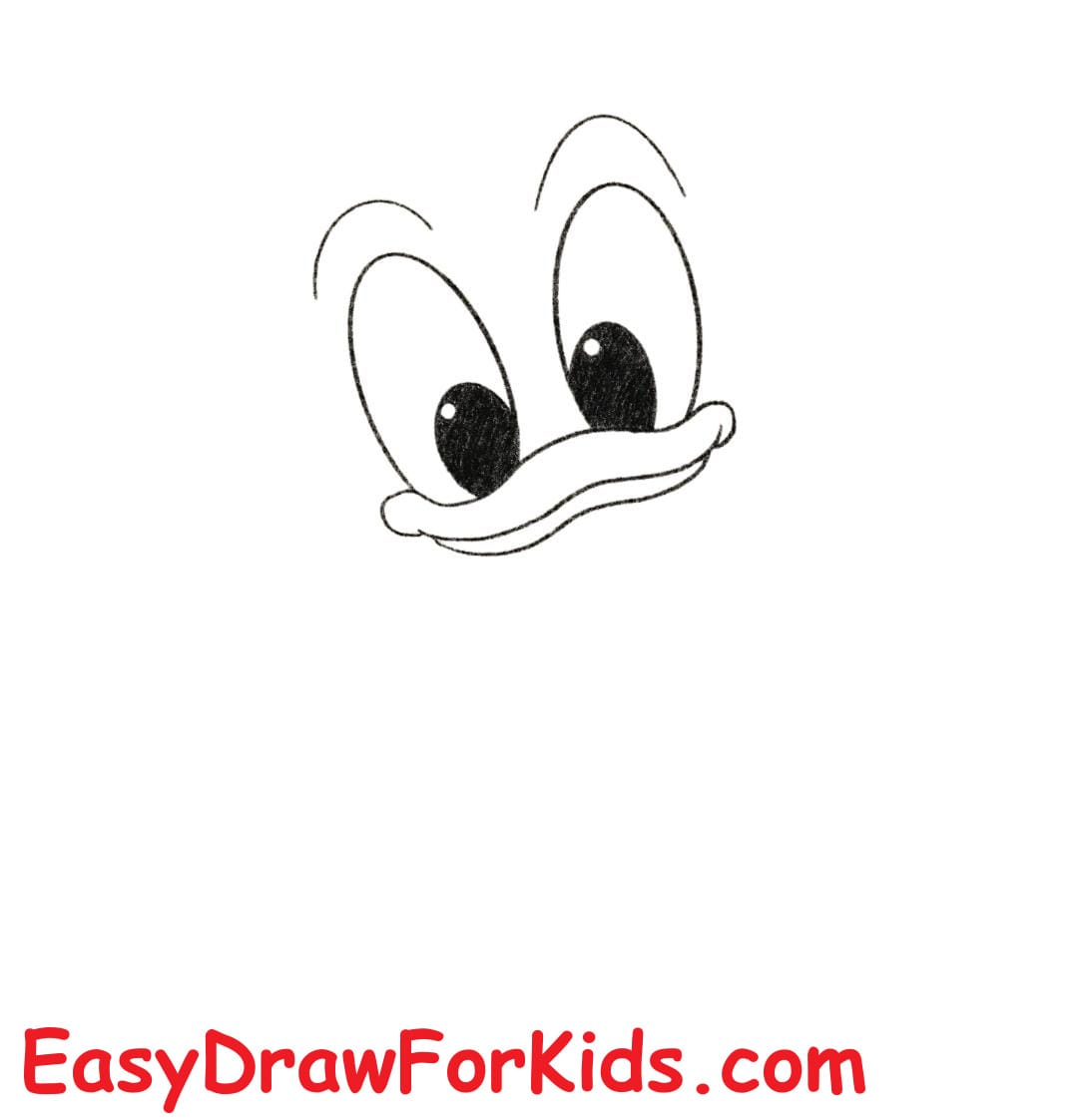 How To Draw Donald Duck - 3 Ways (With Pictures)