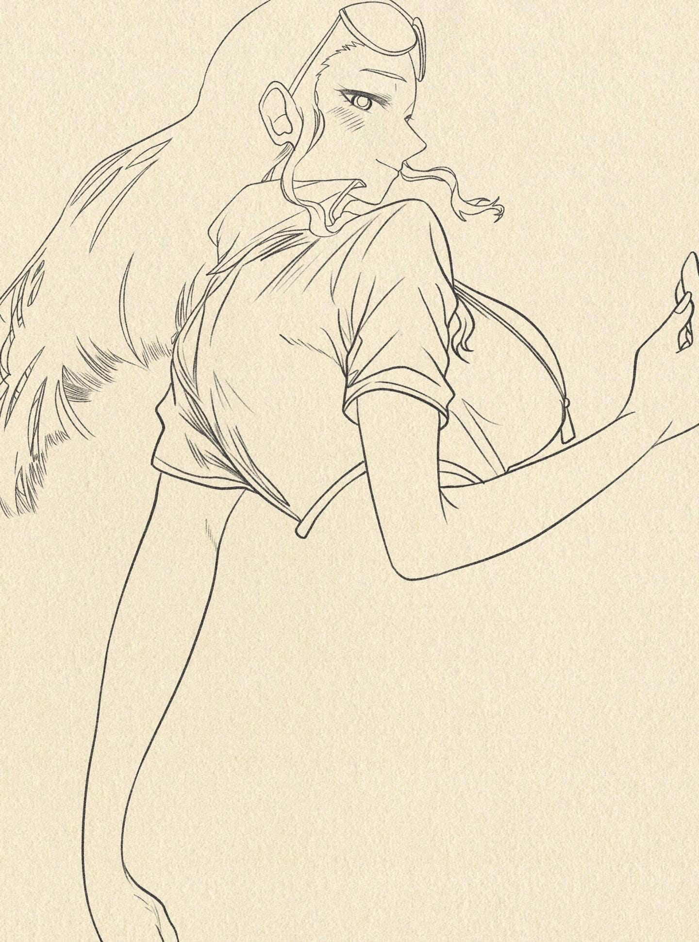 How To Draw Nico Robin From One Piece – 2 Ways (With Pictures)