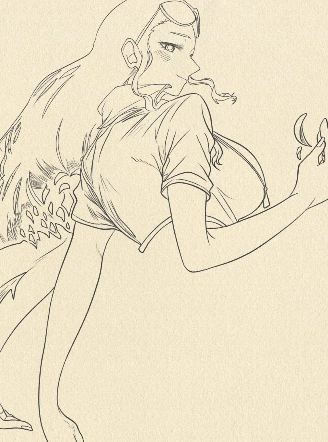 How To Draw Nico Robin From One Piece – 2 Ways (With Pictures)