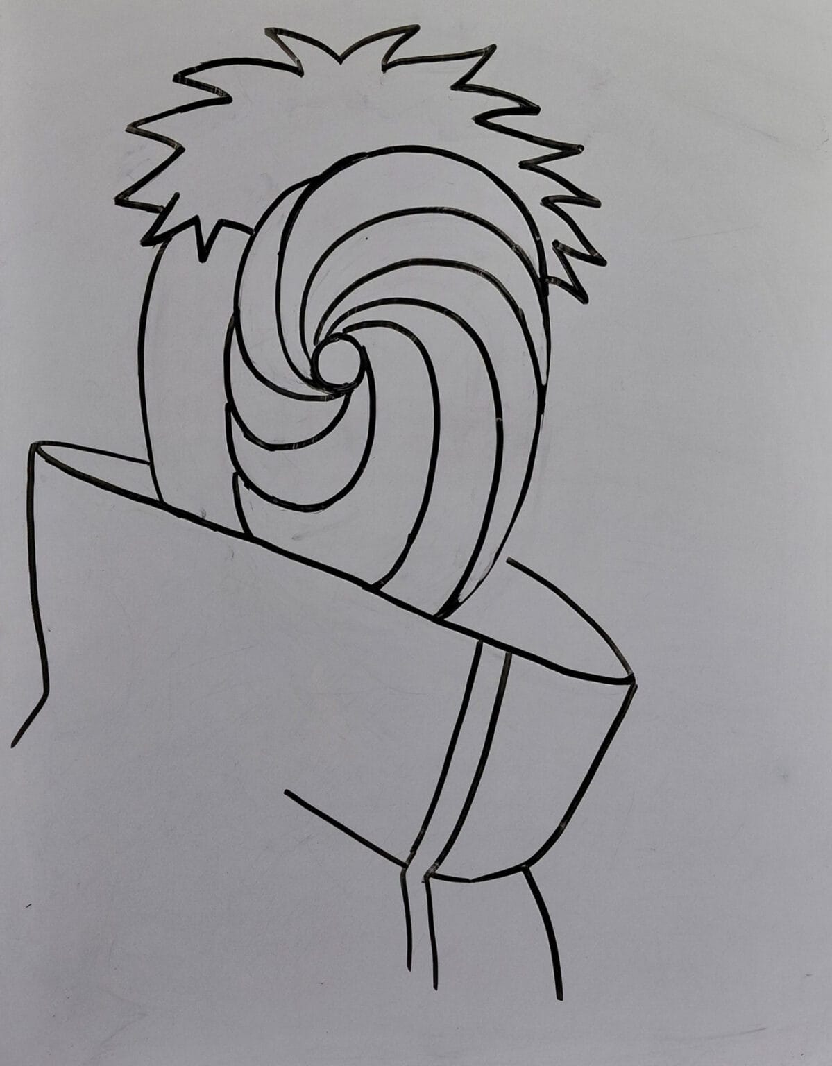 How To Draw Obito Uchiha From Naruto – 3 Ways (With Pictures)