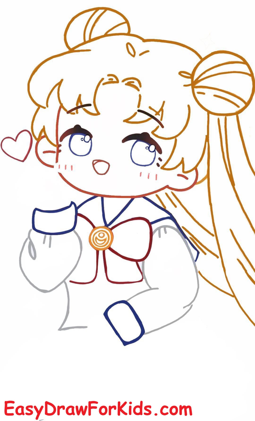 How To Draw Sailor Moon - 2 Easy Methods For Beginners
