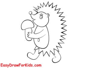 How To Draw A Hedgehog - 18 Ways (With Pictures)