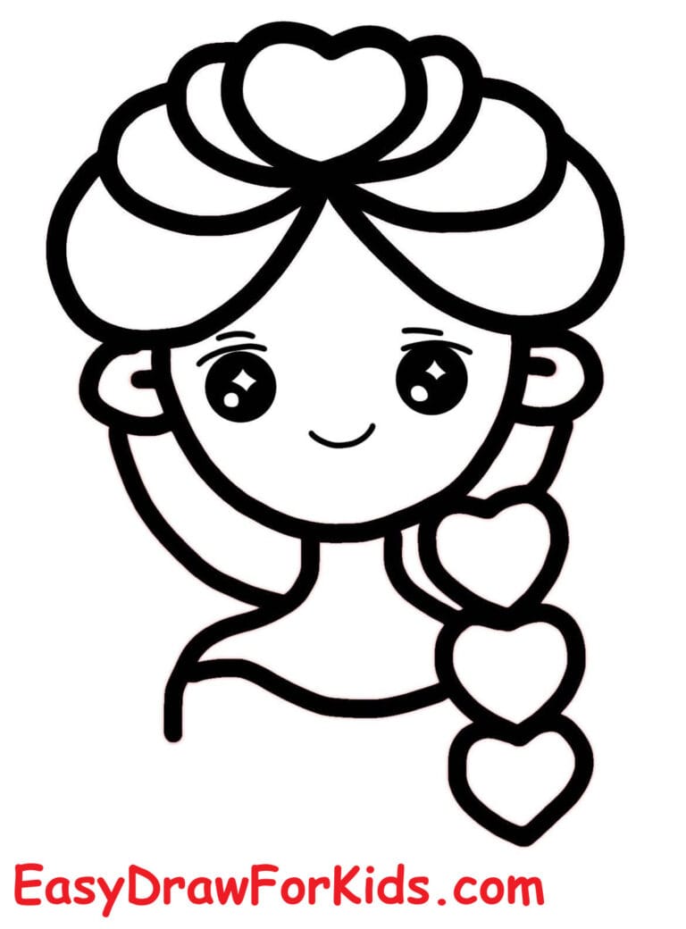 How To Draw Elsa - 2 Ways (With Pictures)