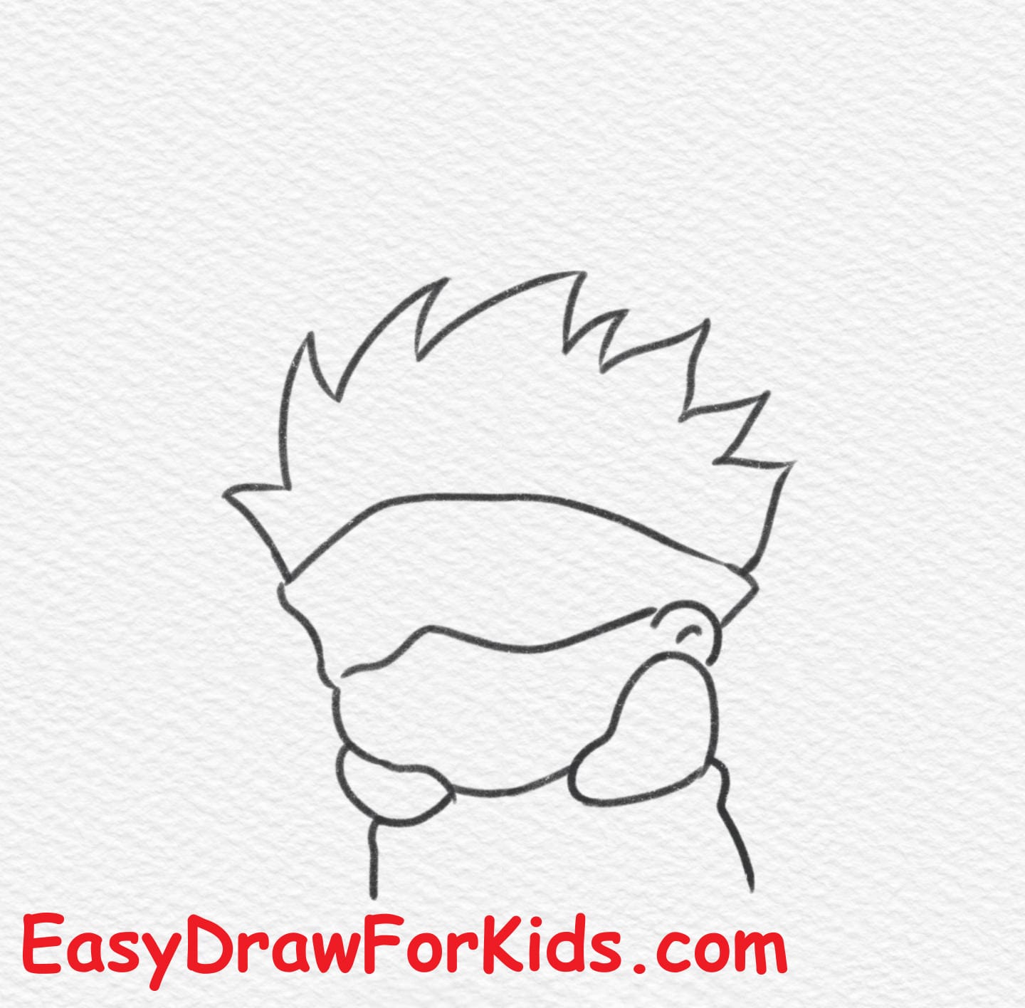 How To Draw Gojo Satoru From Jujutsu Kaisen - 2 Ways (With Pictures)