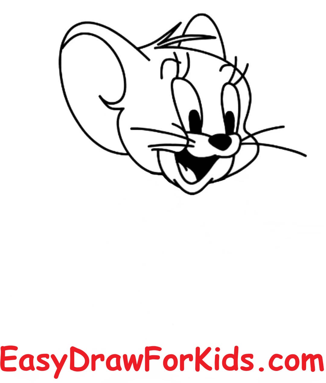 How To Draw Jerry Mouse - 7 Ways (With Pictures)