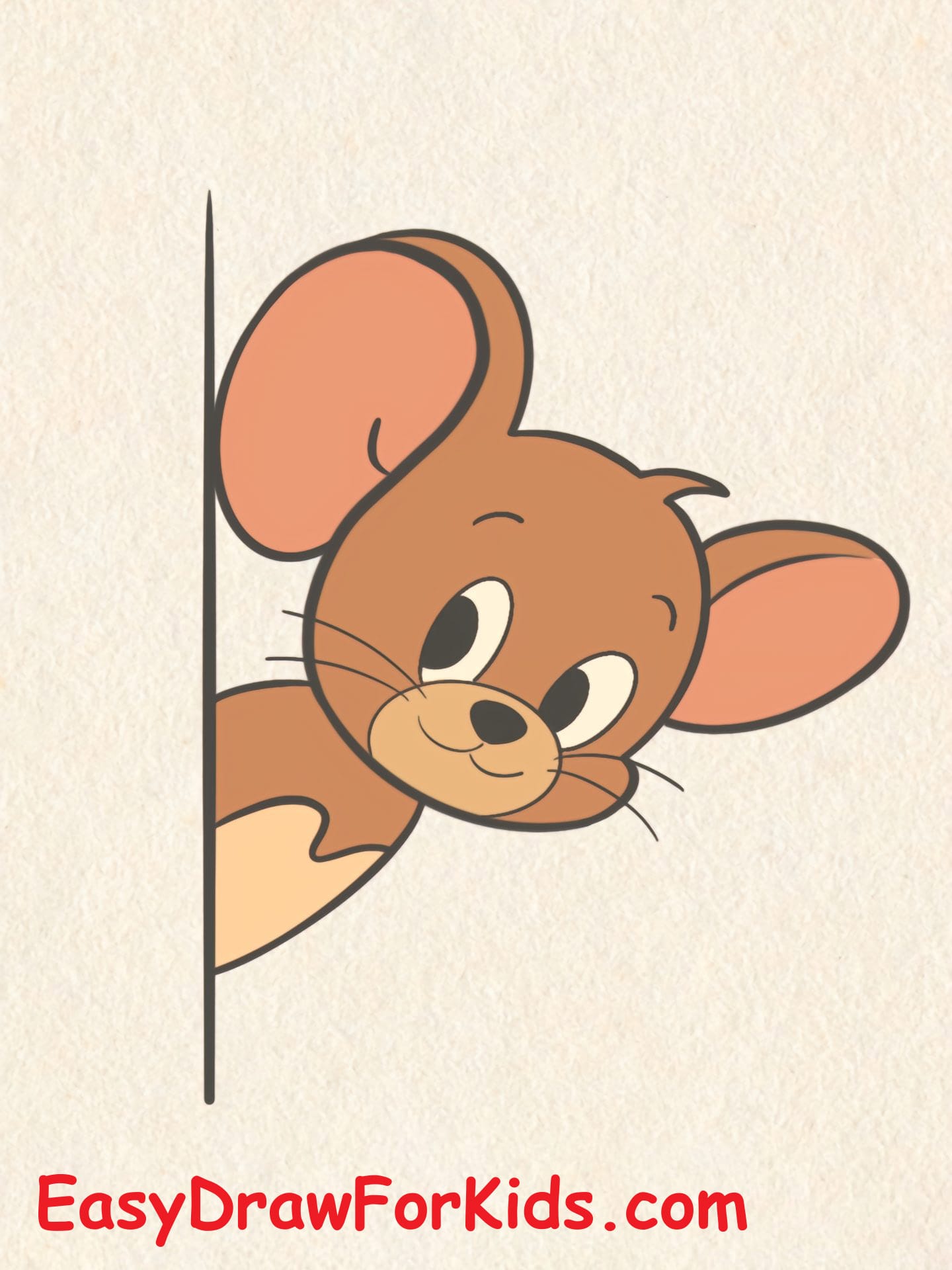 How To Draw Jerry Mouse - 7 Ways (With Pictures)