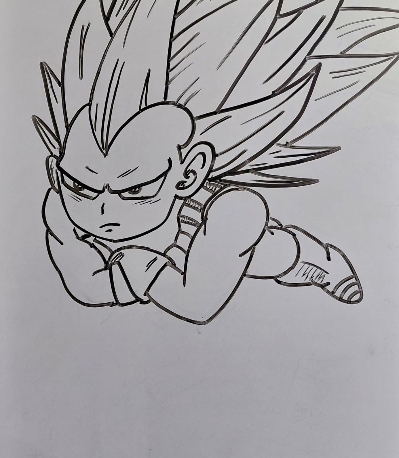 How To Draw Vegeta – 3 Ways (With Pictures)