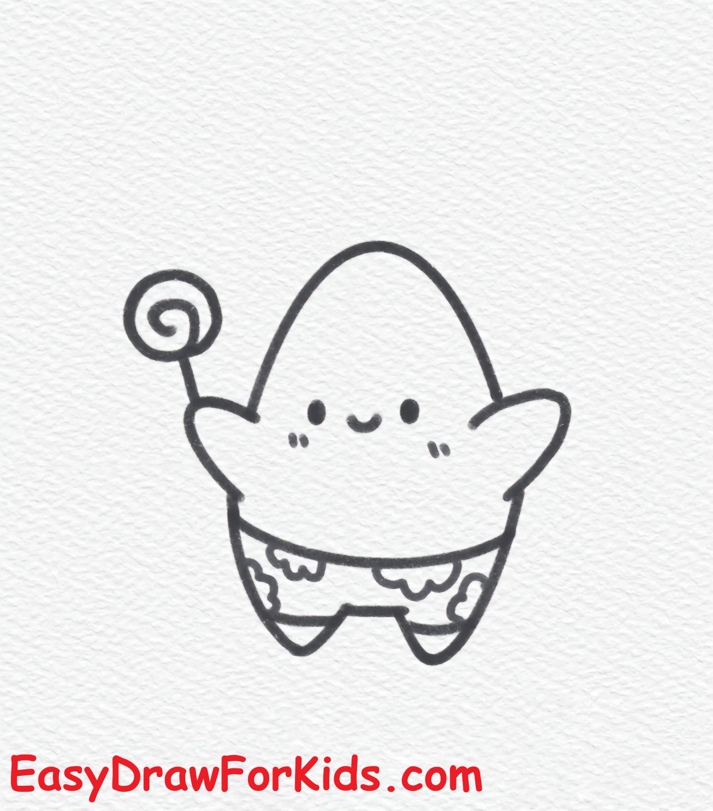 How To Draw Patrick Star From SpongeBob SquarePants - 7 Ways (With ...