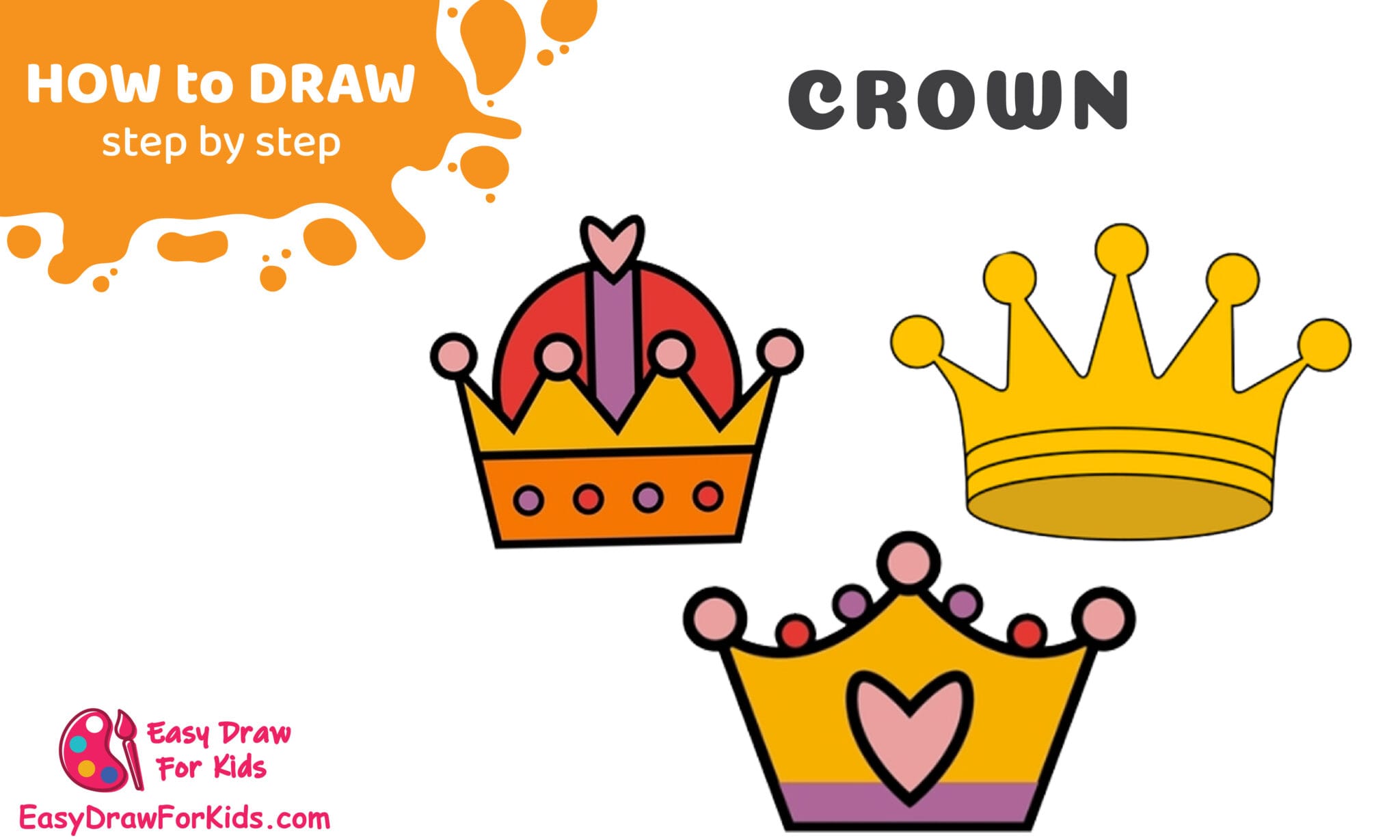 How To Draw A Crown - 3 Ways (With Pictures)