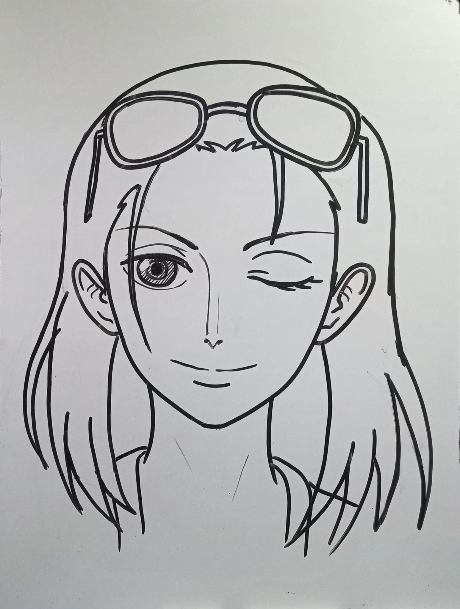 How To Draw Nico Robin From One Piece – 2 Ways (With Pictures)