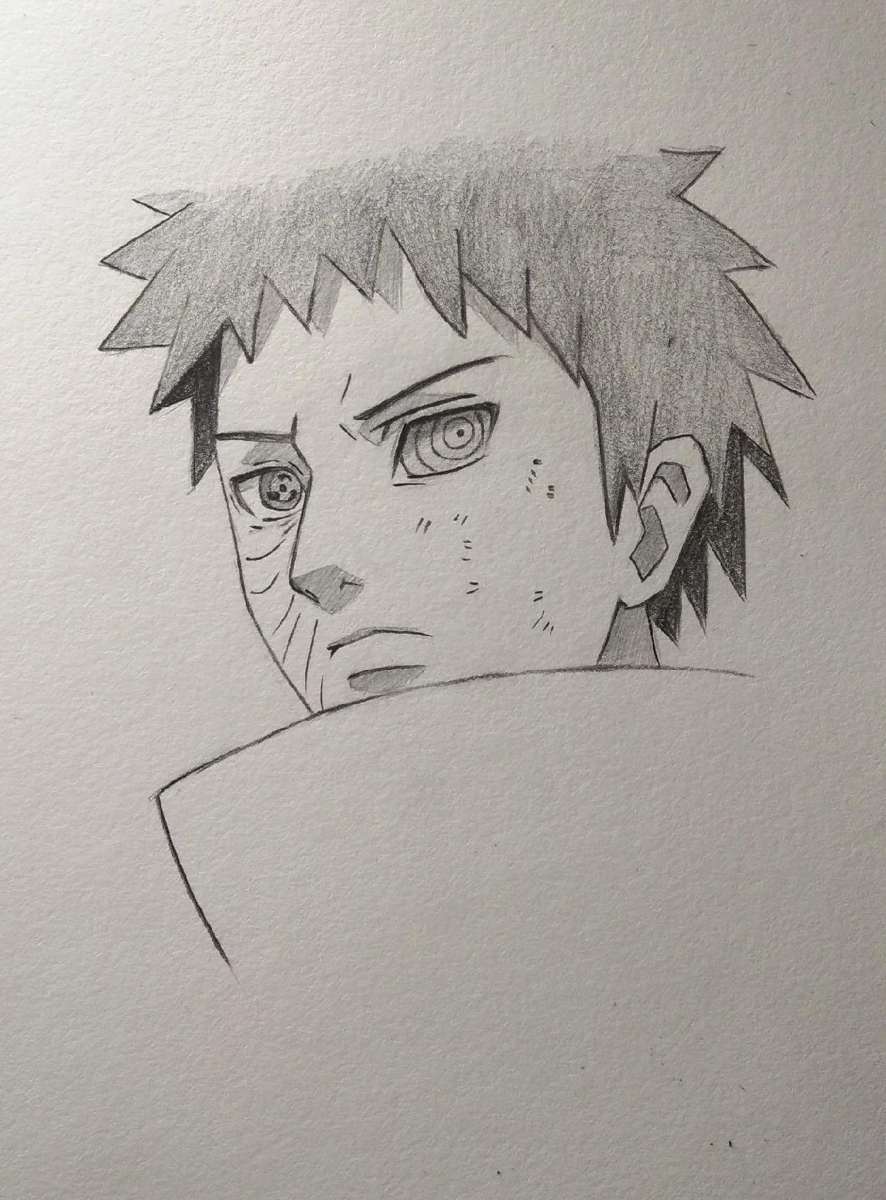 How To Draw Obito Uchiha From Naruto – 3 Ways (With Pictures)