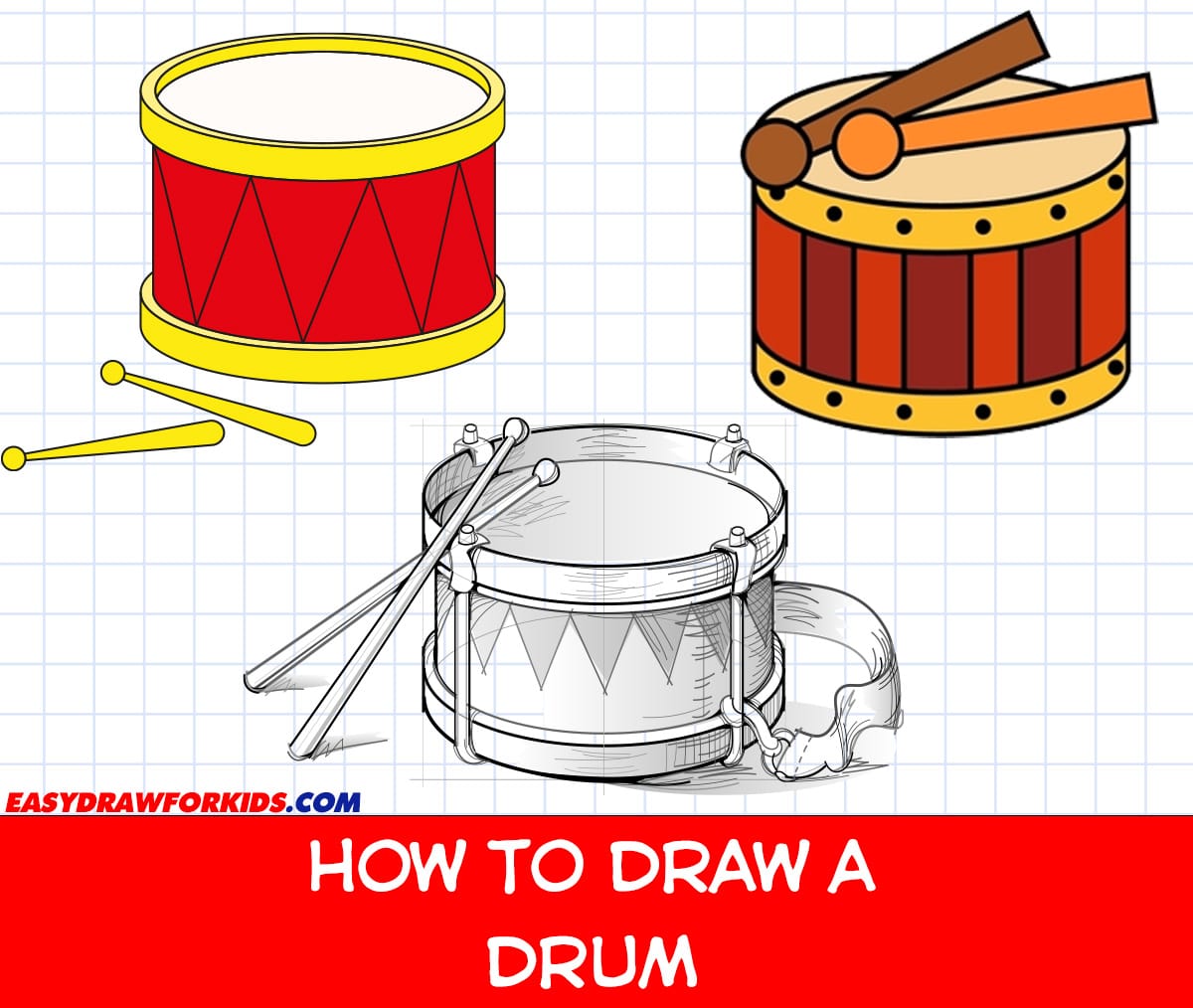 Music - Easy Draw For Kids