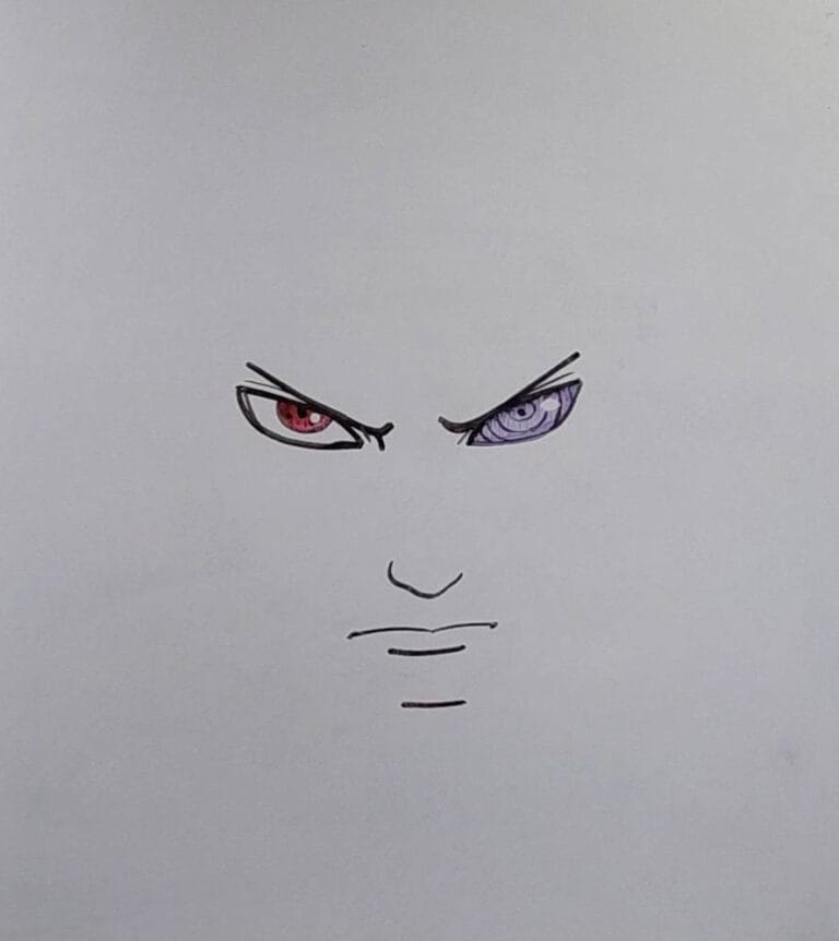 How To Draw Obito Uchiha From Naruto – 3 Ways (With Pictures)